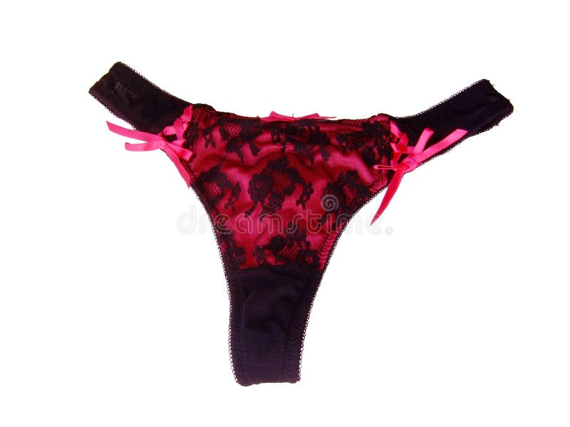 Pink and black g-string stock photo. Image of lingerie - 5565678