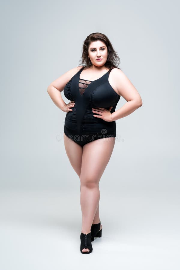 Plus Size Model Lingerie