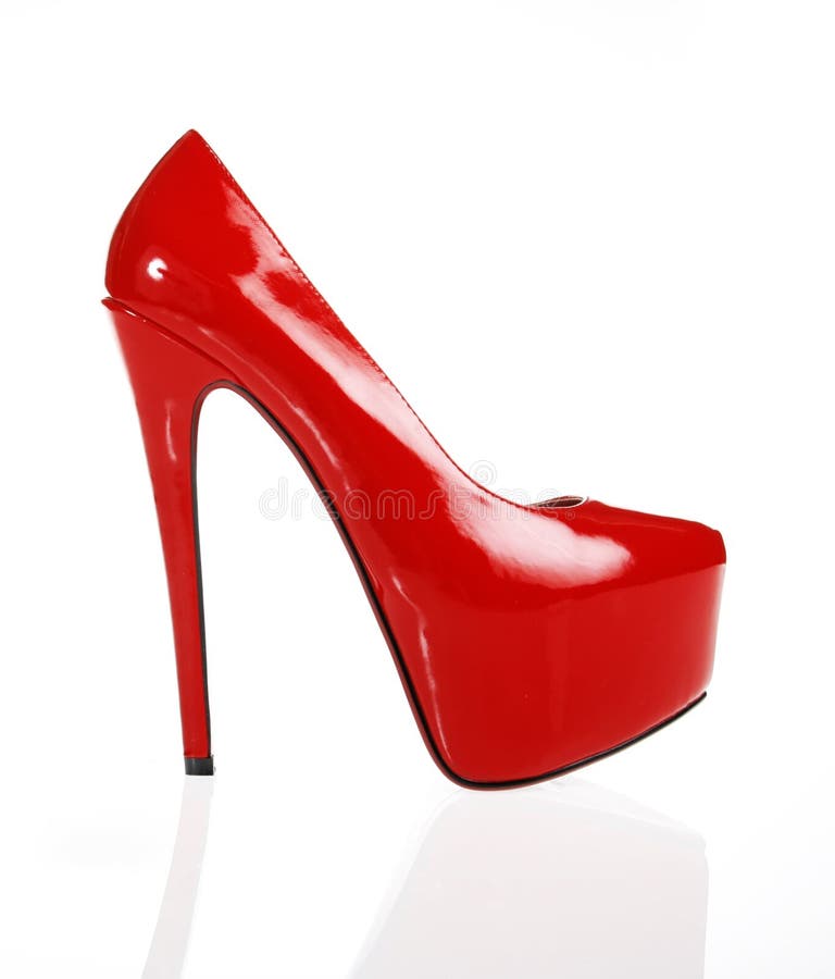 Red shoes stock photo. Image of stylish, shoe, footwear - 1877906