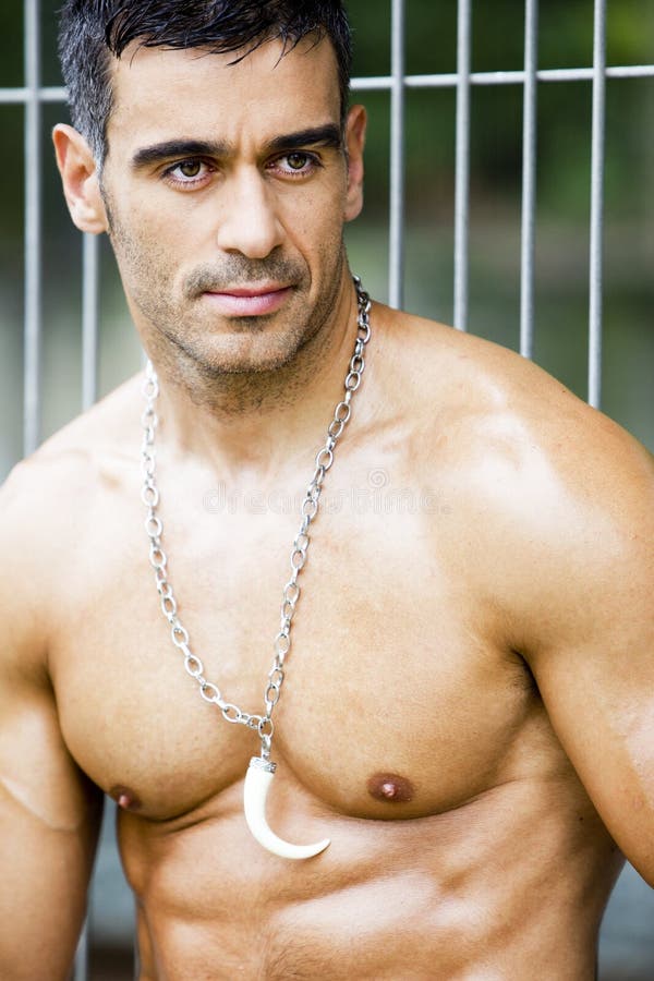 Rude man stock photo. Image of bodybuilding, expression - 15880848