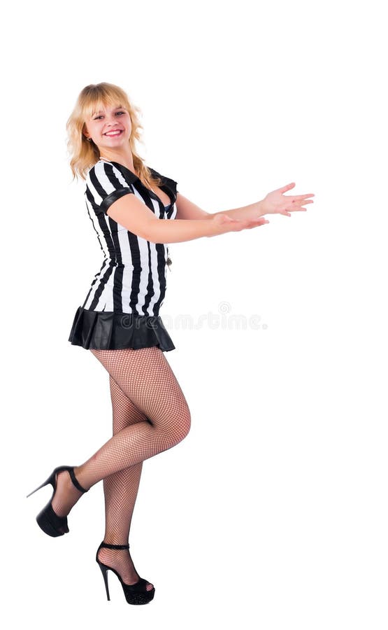 Smiling Referee stock image. Image of closeup, sports - 8292447