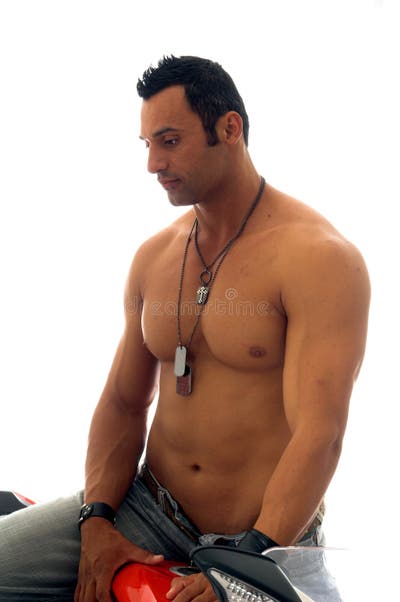 Well Built Man stock photo. Image of male, bare, chested - 2977186