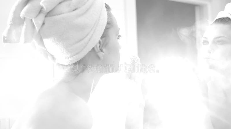 Woman Blonde On The Bed Stock Footage Video Of Lingerie 69122510
