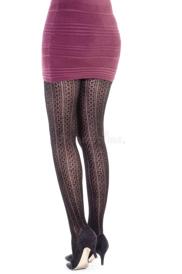 Woman leg back view stock photo. Image of isolated, health - 37873900