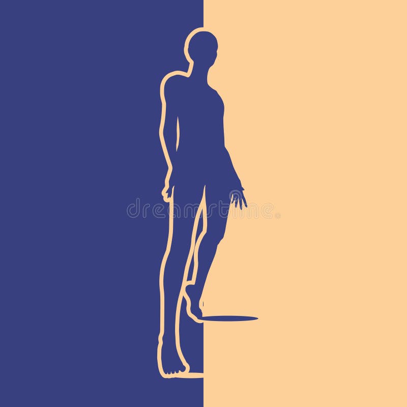 Lady Silhouette Stock Vector Illustration Of Girl Abstract 202350692