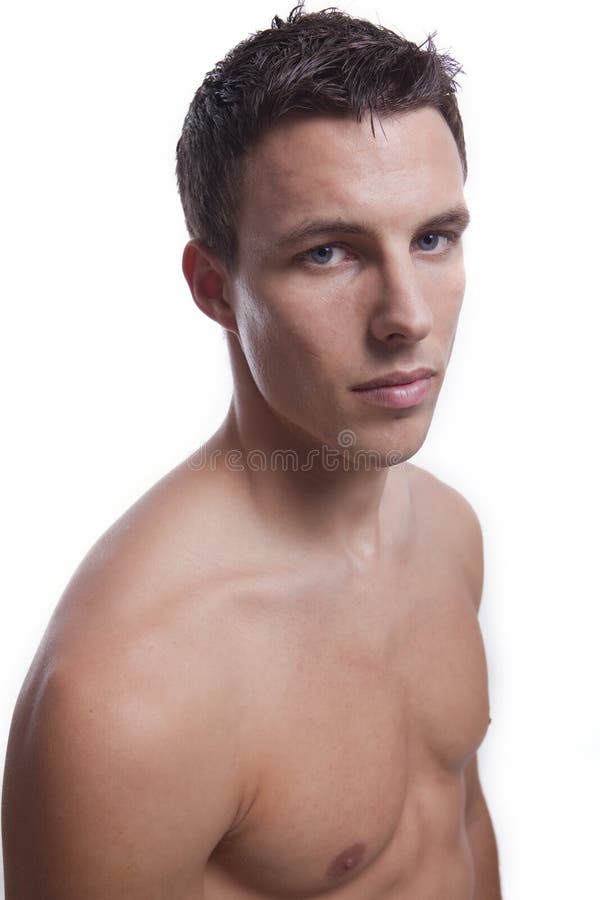 Young Male S Body (upper Part) Stock Photo - Image of dressed, torso ...