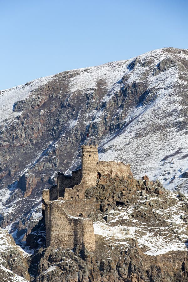 Seytan Castle in Ardahan, Turkey Stock Photo - Image of cold, seytan ...