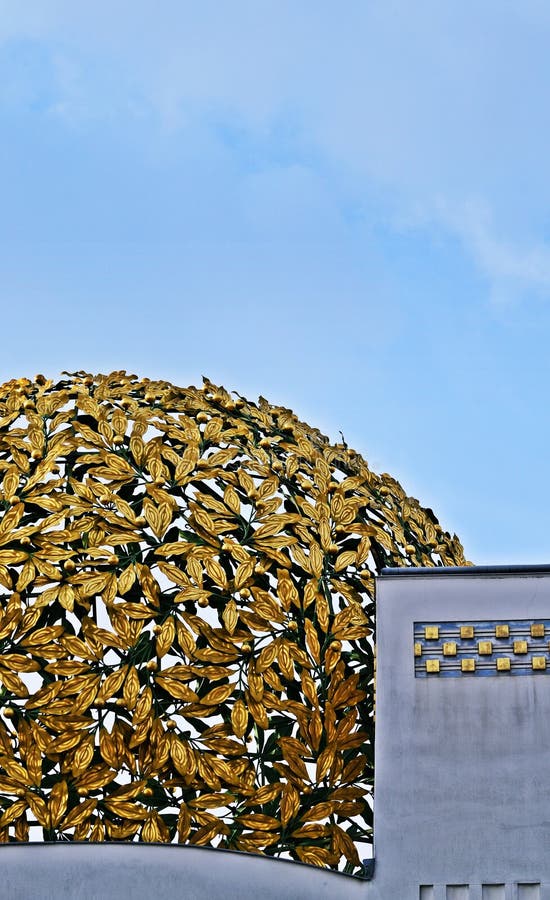 Sezession Wien stock image. Image of jugendstil, city - 89574583