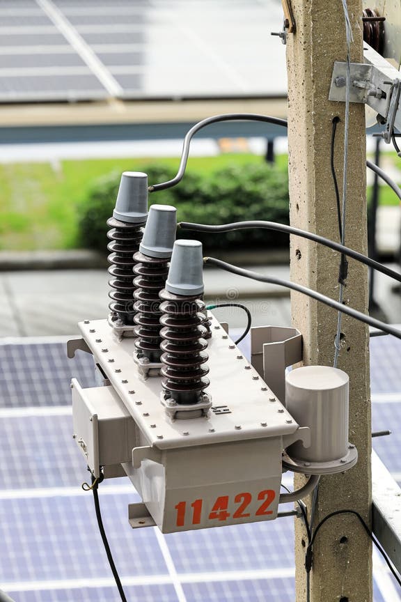 SF6 LBS Load Break Switch, High Voltage Electric Switch Installed on ...