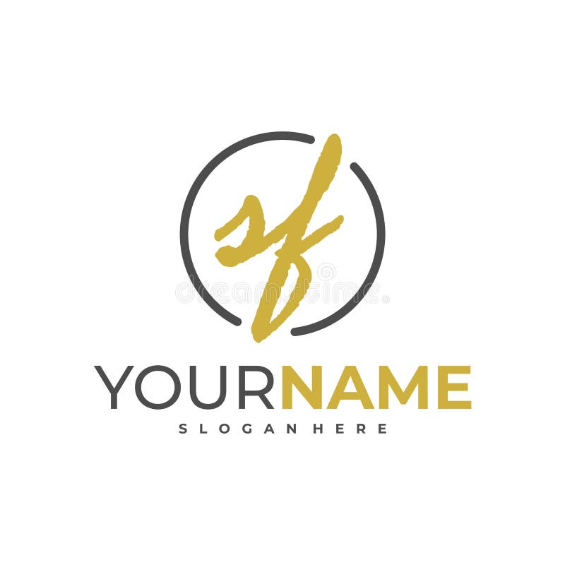 SF Letter Logo Template, Initial SF Logo Design Vector Stock ...
