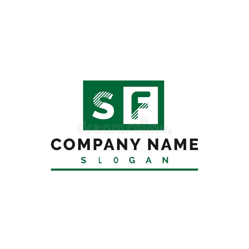 SF Logo Design. SF Letter Logo Vector Illustration - Vector Stock ...