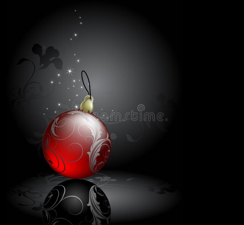 Sfera dell'abete illustrazione vettoriale. Illustrazione di natale ...