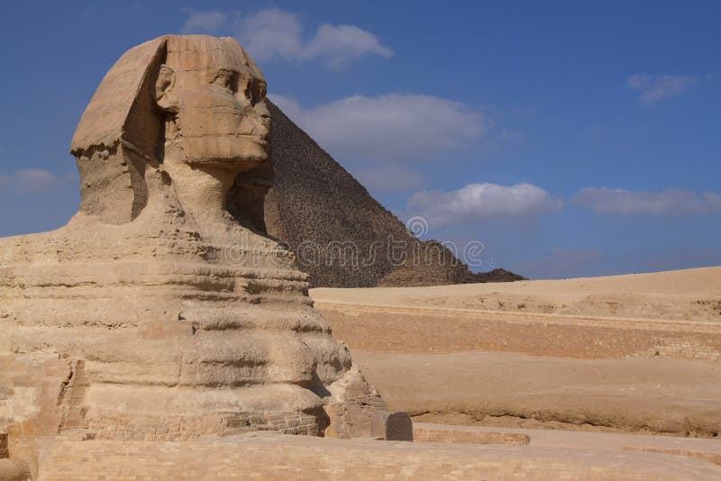 Sfinks obraz stock. Obraz złożonej z architektury, landmark - 22442033