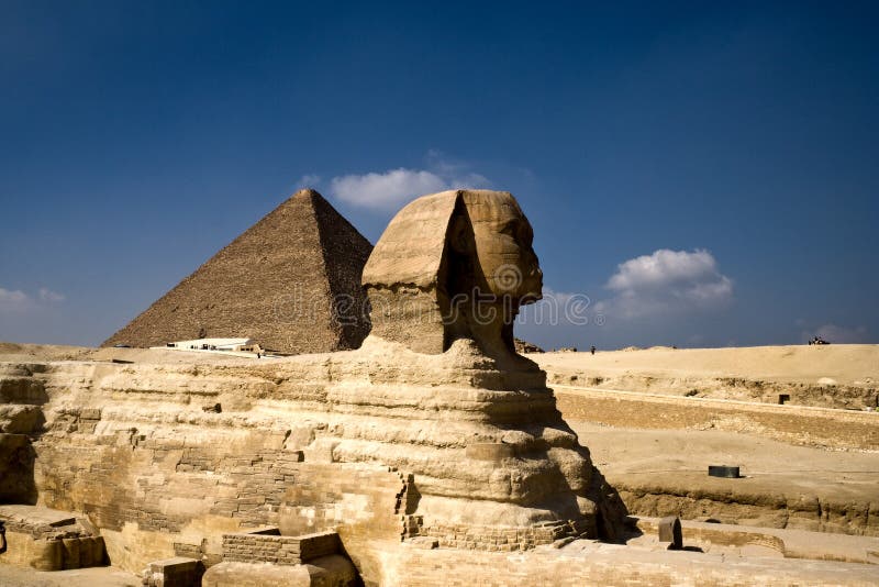 Sfinks zdjęcie stock. Obraz złożonej z afryka, sfinks - 7363806