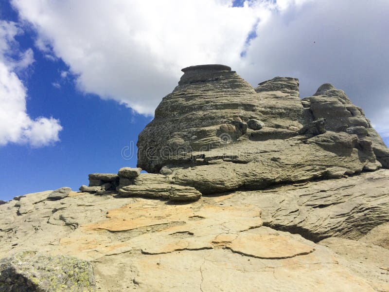 Sfinx, Bucegi Mountains Sphinx Stock Image - Image of sign, bucegi ...