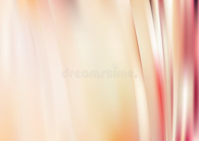 Illustrazione Di Sfondo Della Diapositiva Di PowerPoint Rosa E Beige ...