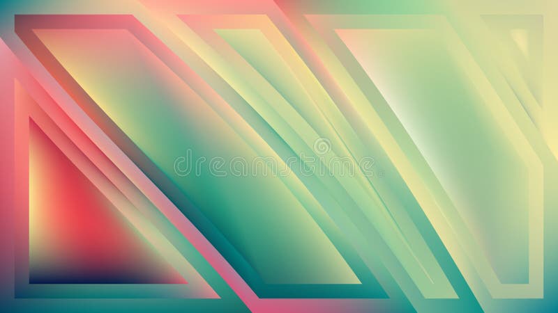 Sfondo rosa e verde illustrazione di stock. Illustrazione di giallo ...