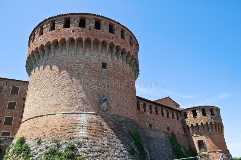 Sforza S Castle. Dozza. Emilia-Romagna. Italy. Stock Image - Image of ...