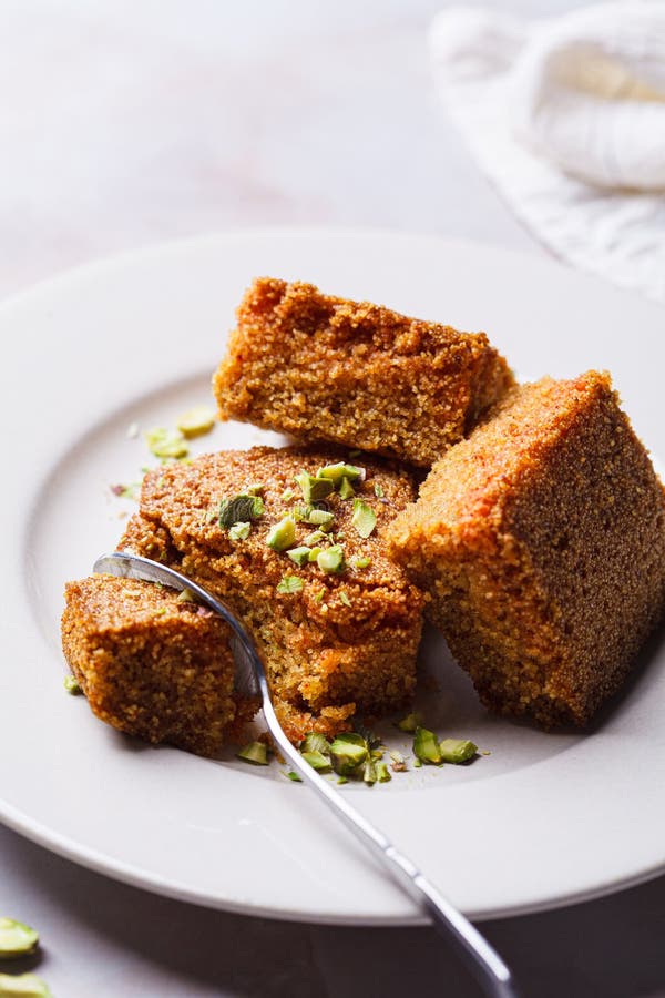 Sfouf - turmeric cake stock photo. Image of brownie - 364137262