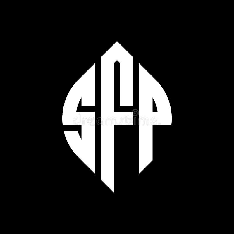 SFP Circle Letter Logo Design with Circle and Ellipse Shape. SFP ...