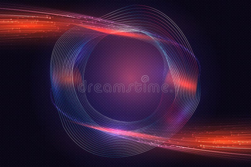 Digital Technology Abstract Background. Artificial Intelligence, Deep ...