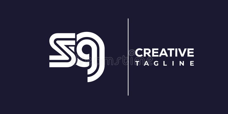 SG abstract logo stock vector. Illustration of letter - 356197224