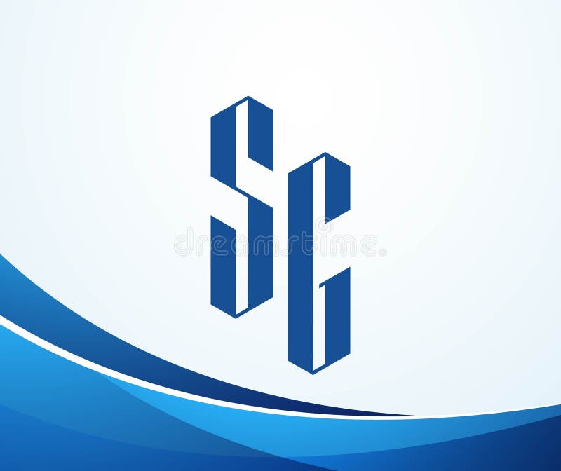 SG Alphabet Letter Logo Design Template Elements Stock Vector ...