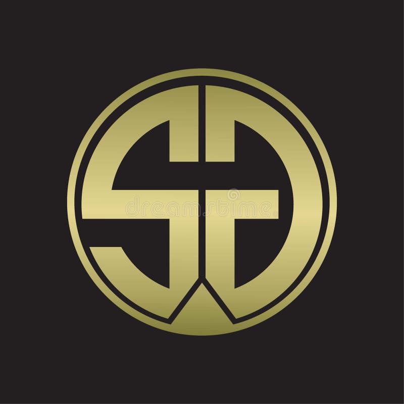 SG Logo Monogram Circle with Piece Ribbon Style on Gold Colors Stock ... SG Logo Monogram Circle with Piece Ribbon Style on Gold Colors Stock ...