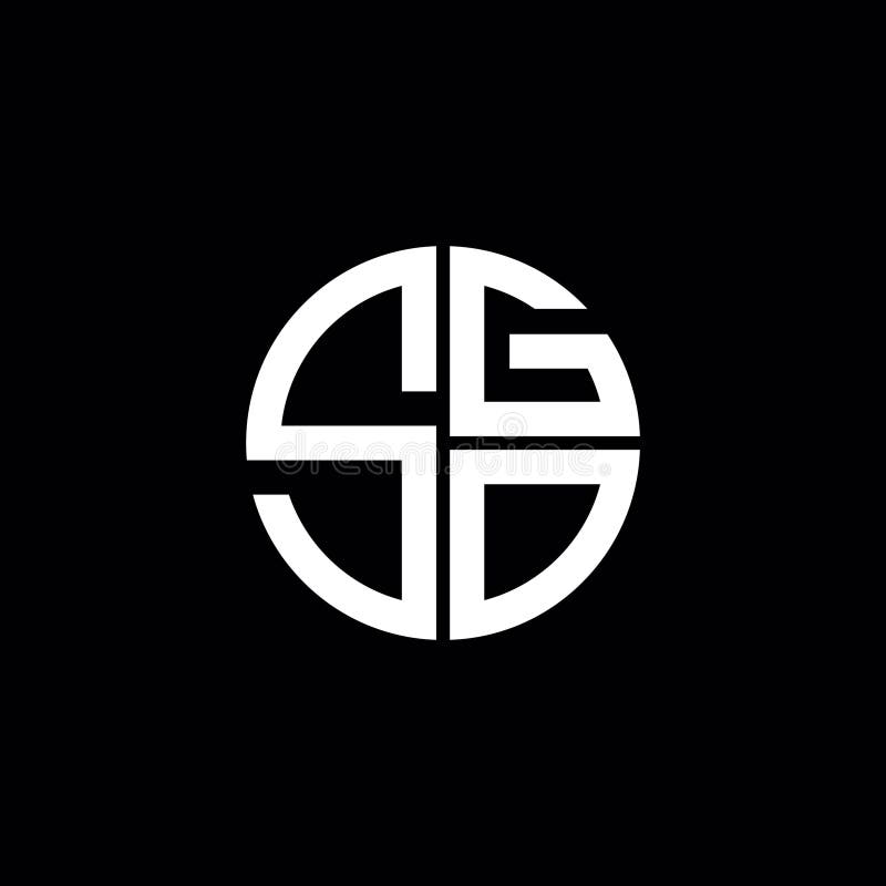 SGO Logo SGO Icon SGO Monogram SGO Letter Minimalist Circle Flat Unique ...
