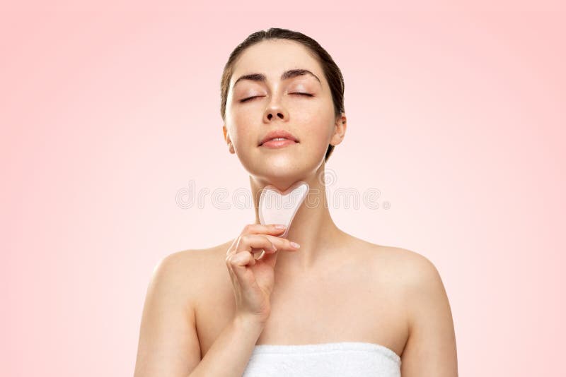 Le Visage Du Yoga Infographic Racleuse De Sha De Gua Direction De
