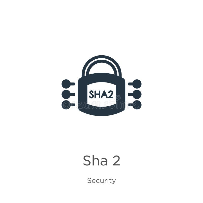 Sha 2 Icon Vector. Trendy Flat Sha 2 Icon from Security Collection ...