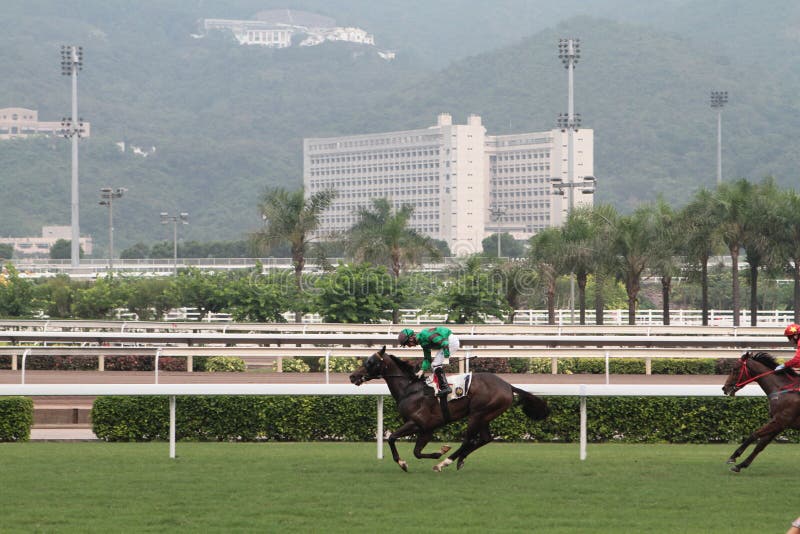 Sha Tin Racecourse, Located in Sha Tin in the New Territories. 11 July ...