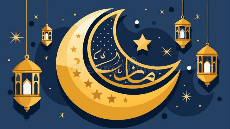 Shab E Miraj, Isra Wal Miraj the Night Journey 27 Rajab Banner Stock ...