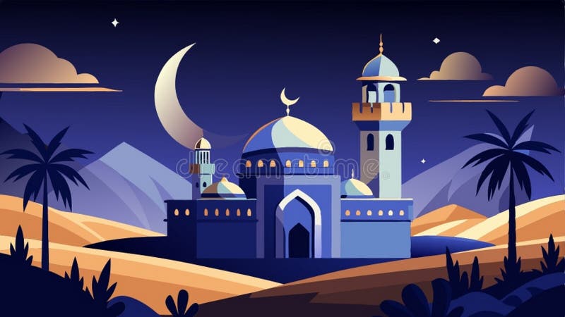 Shab E Miraj, Isra Wal Miraj the Night Journey 27 Rajab Banner Stock ...