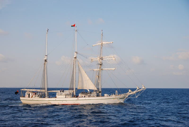 Shabab Oman Sailing ship editorial stock image. Image of holiday ...