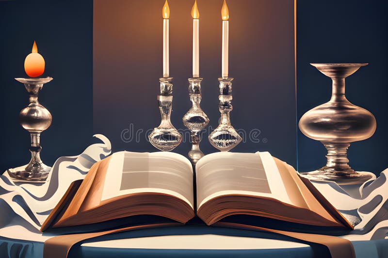 Shabbos Table Stock Illustrations – 10 Shabbos Table Stock ...