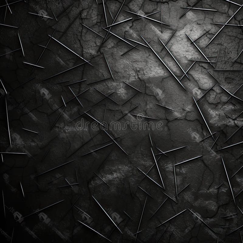 Shabby Black Background with Scratch Texture Stock Illustration ...