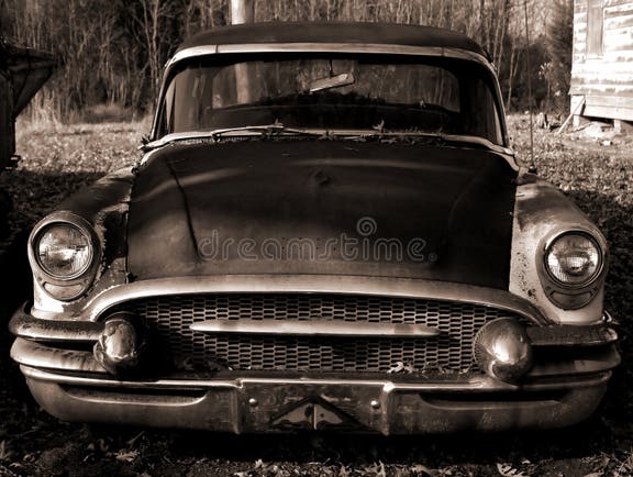 Shabby Car stock photo. Image of sepia, shabby, toned - 1532652