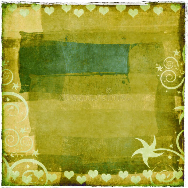 Shabby whimsical backdrop stock illustration. Illustration of romantic ...