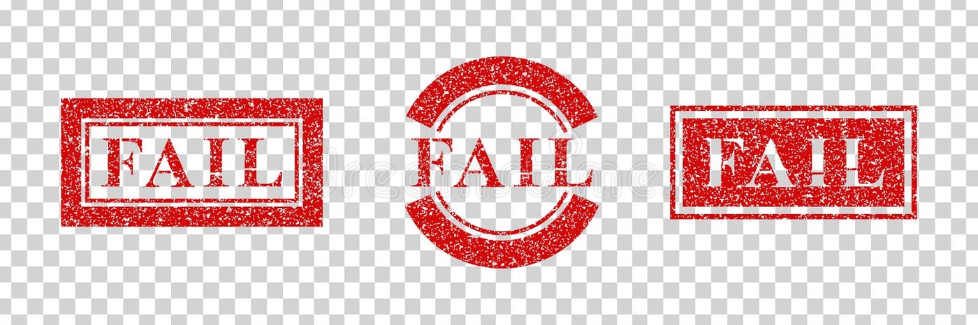 Fail Stamp Transparent Stock Illustrations – 197 Fail Stamp Transparent ...