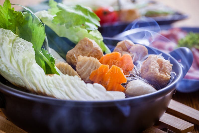 Shabu shabu stock photo. Image of meat, sukiyaki, pork - 58659018