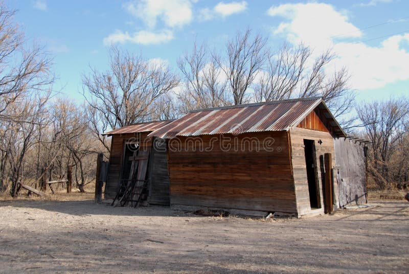 Shack stock photo. Image of corrugated, roof, listing - 1801498