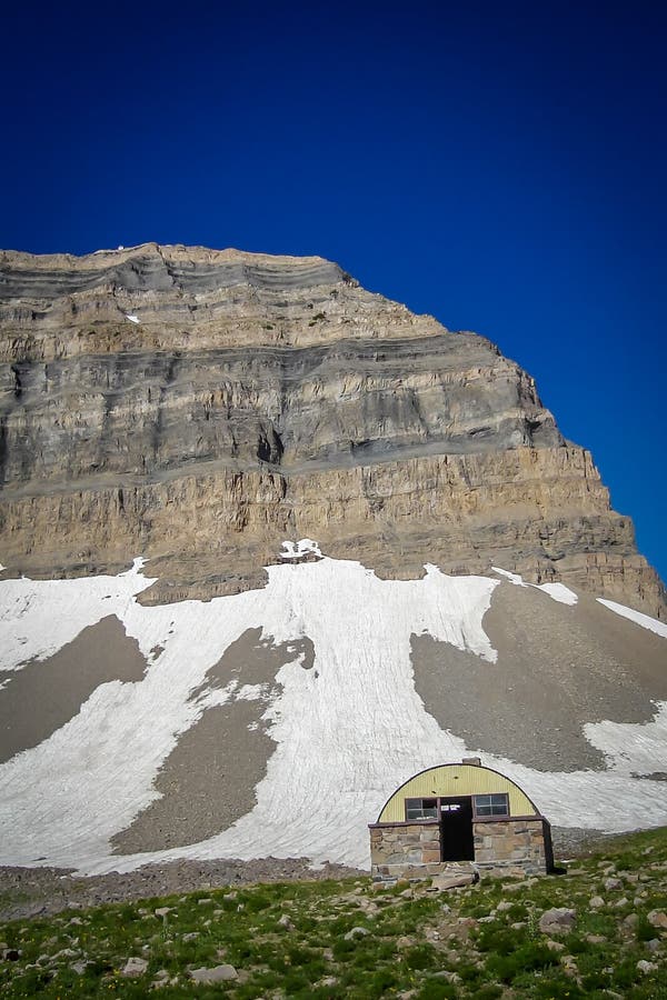 Mountain Shack in Winter, Germany Stock Image - Image of mountains ...