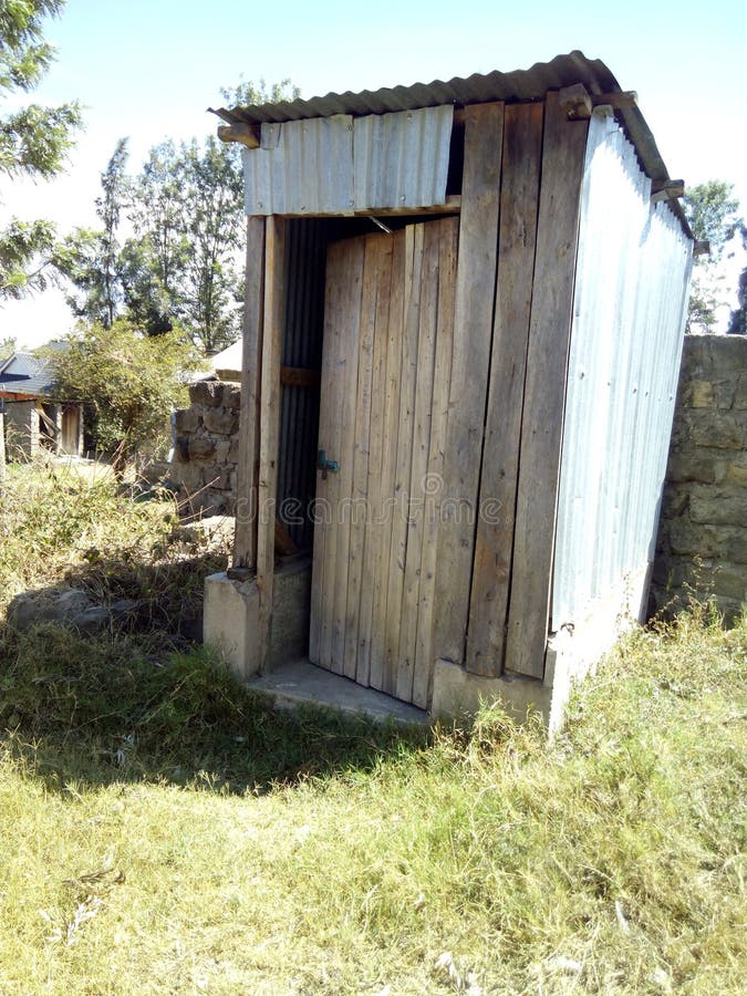 Shack loo stock image. Image of toilet, ironsheets, shack - 98532215