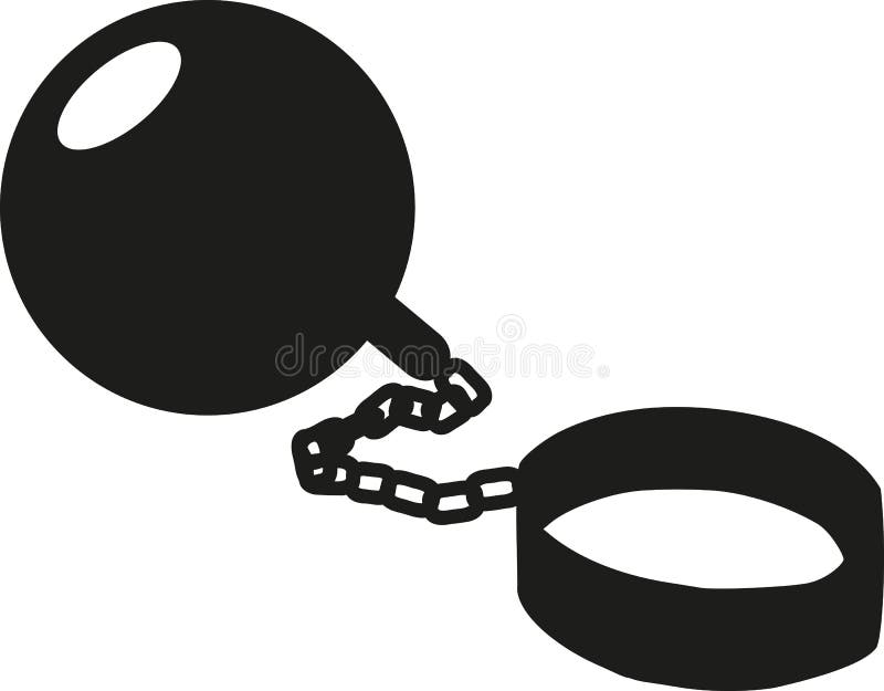 Silhouette Shackle Stock Illustrations – 384 Silhouette Shackle Stock ...