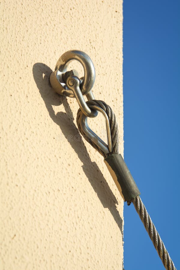 Shackle stock photo. Image of closeup, wall, inox, colors - 42513038