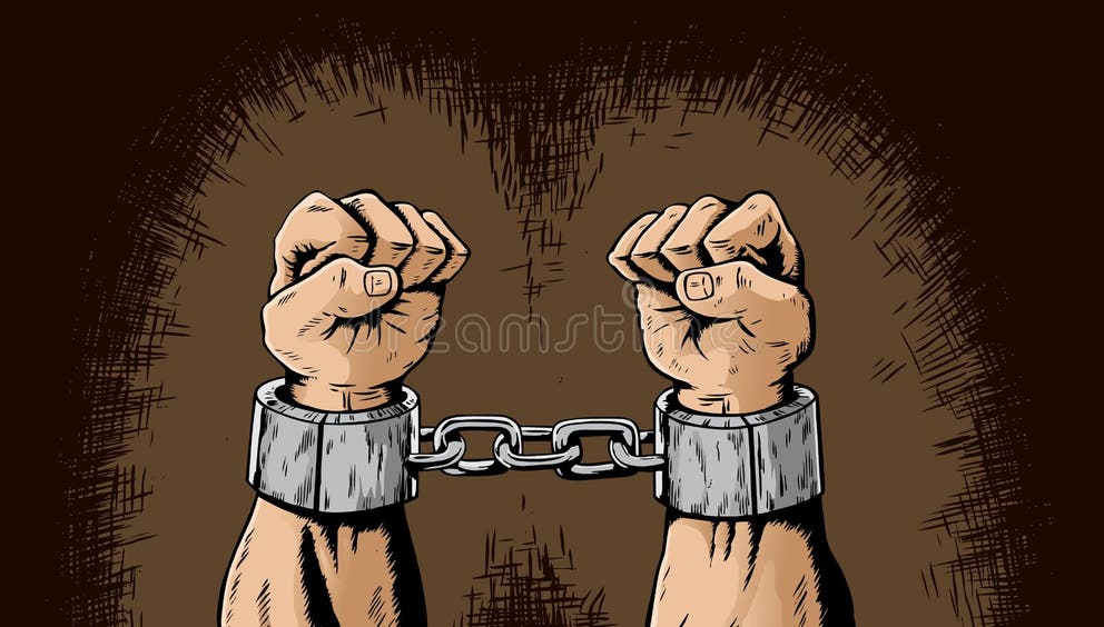 Hands Chains Cartoon Stock Illustrations – 151 Hands Chains Cartoon ...
