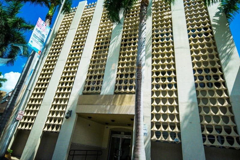 Shade Building Design Art Bright Blue Skies Editorial Image - Image of ...