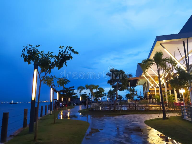 Shade of City before the Night Comes Stock Image - Image of street ...