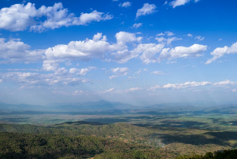 Shade of cloud stock photo. Image of ground, field, landscape - 51389448